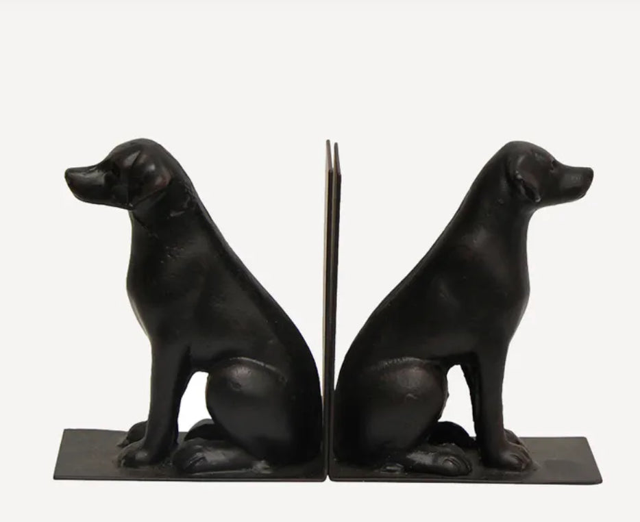 Cast Iron Labrador Bookends – La Bella Casa Interiors